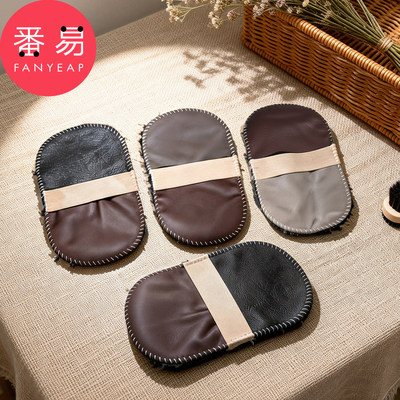 擦鞋布A1zoq001-皮鞋擦手套式鞋油擦布便携式擦鞋抹布擦鞋工具家
