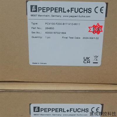 议价PCV100-F200-B17-V1D-6011倍加福光学读码感测器 货号264850