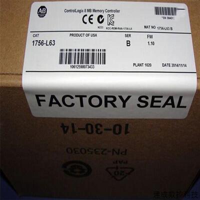 议价美国 Rockwell 全新 原装 AB 1756-L63 ControlLogix PLC 175