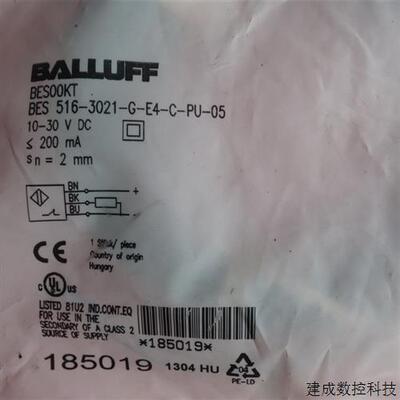 议价全新原装BALLUFF巴鲁夫BES 516-3021-G-E4-C-PU-05 BES00KT