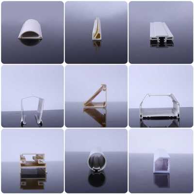 plastic profiles good quality PVC Plastic extrusion PVC prof