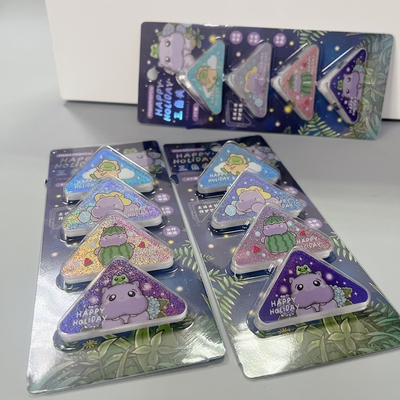 ins风高颜值三角夹边角夹