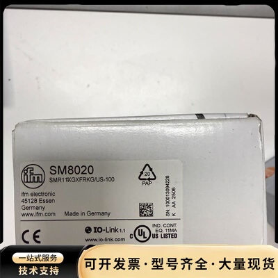 IFM易福门传感器 SM8020询价