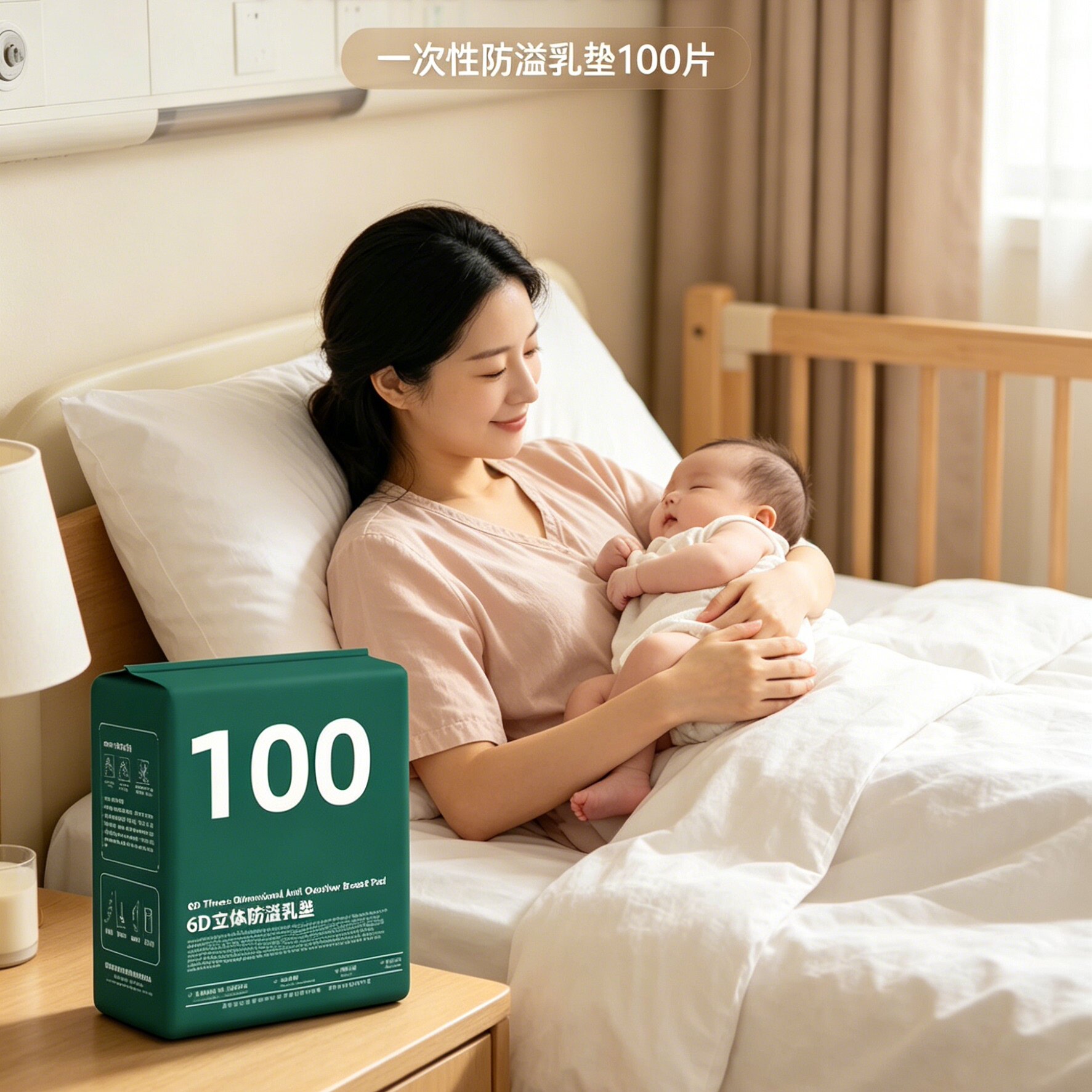 MXN 防溢乳垫一次性超薄透气干爽哺乳期防漏奶孕产妇专用不可洗
