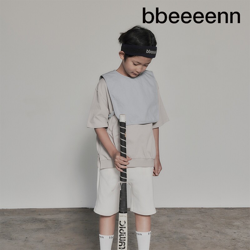 bbeeeenn纯棉毛圈弹力刺绣发箍男女儿童帅气运动发带吸汗透气