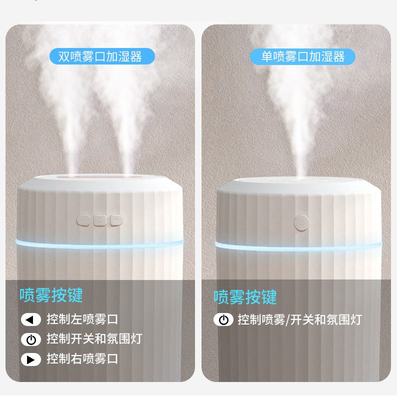 加湿器家用静音卧室usb2L双净化器仪大雾量喷香薰大容量补水