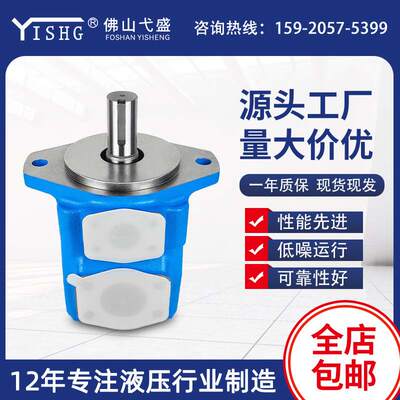 定量高压叶片油泵35V-17A 21A 25A 30A 32A 35A 38A 42A-1ABCD-22