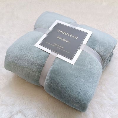 毛毯办公室午睡毯子单人午觉新品腿绒午休被子沙发盖珊瑚秋冬季