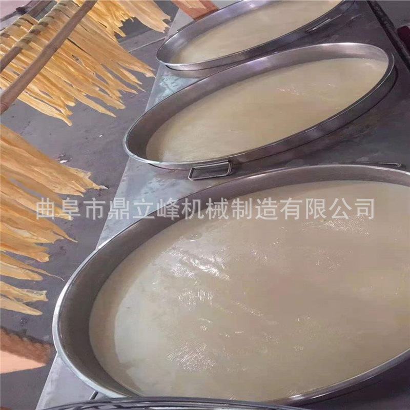 曲阜鼎立峰腐竹机多少钱不锈钢圆形豆油皮机福建地区豆制品设备