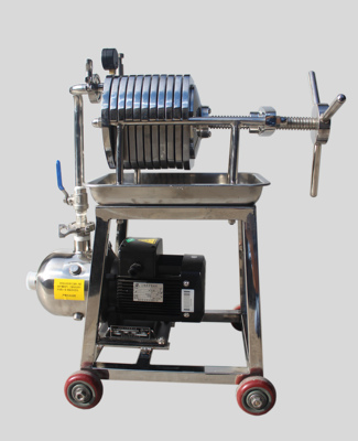 200型不锈钢板框过滤器 工业过滤机 板框过滤机 微孔滤膜除菌澄清