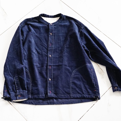 JCC studio日系灯芯绒全棉春秋款下摆抽绳外套B122L64