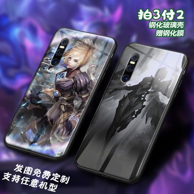 LOL灵魂莲华RIVEN锐雯适用VIVOx27pro玻璃s1 z5x z6手机壳z3 x30
