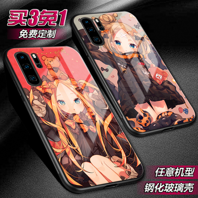 fateFGO阿比盖尔适用华为p40p30p20p10pro玻璃magic2手机壳8x定制