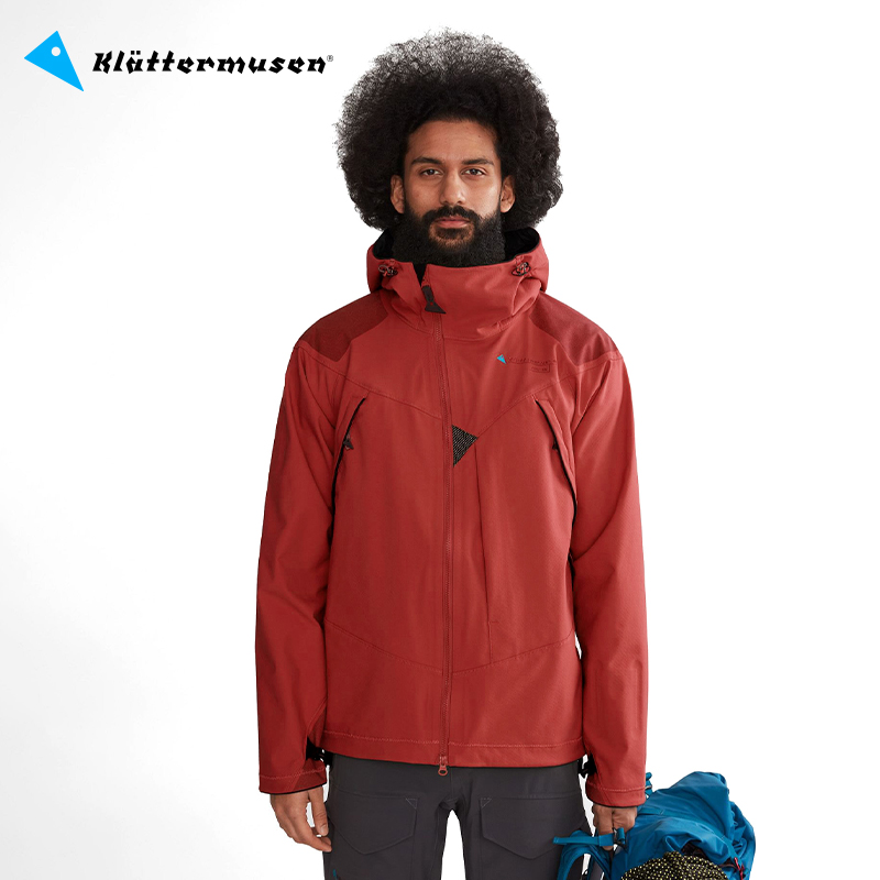 Klattermusen攀山鼠秋冬菲尔纳男女户外滑雪防风雪软壳外套10640_虎窝淘