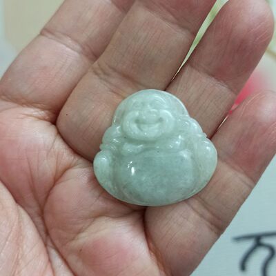天然翡翠吊坠宝宝佛牌子佛公