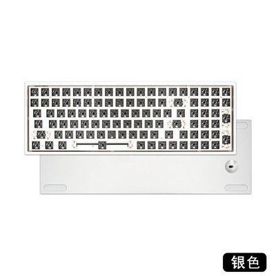 金属套件铝坨坨100键有线无线三模RGB电竞游戏机械键盘tofu100