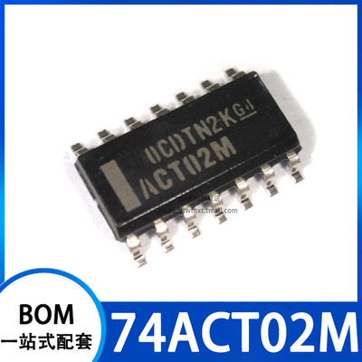 CD74ACT02M96 丝印 ACT02M 逻辑芯片 贴片SOP-14 3.9mm
