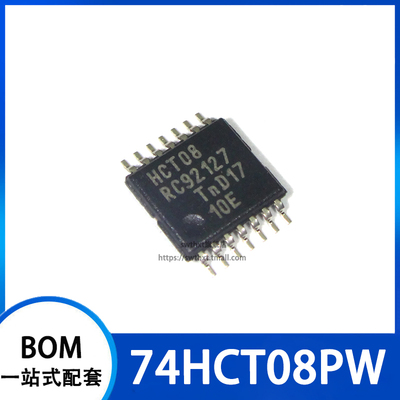 74HCT08PW 丝印 HCT08 逻辑-栅极和逆变器 贴片TSSOP-14