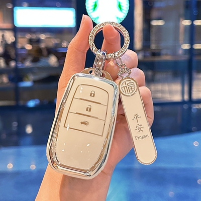 丰田钥匙套好寓意—平安号码牌