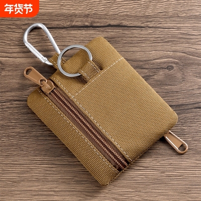 新款日系帆布零钱包迷你卡包小钱包钥匙包休闲多功能收纳包小挂包