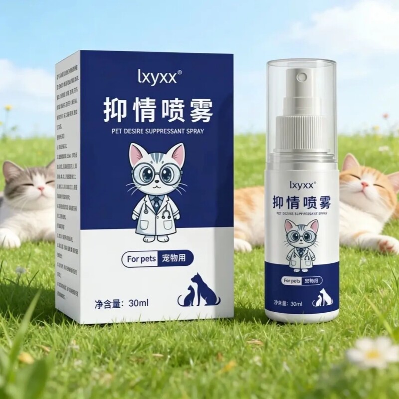 lxyxx宠物情绪管理剂植物猫狗公母通用宠物抑情剂喷雾防乱叫乱尿