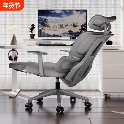 人体工学电竞椅护腰打游戏电脑椅