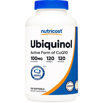 现货美国nutricost Ubiquinol 泛醇100mg*120粒胶囊