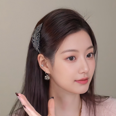 发梳女碎发插梳发夹高颅顶刘海夹