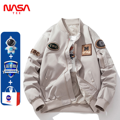 NASA日系飞行员毛巾绣男女棒球服