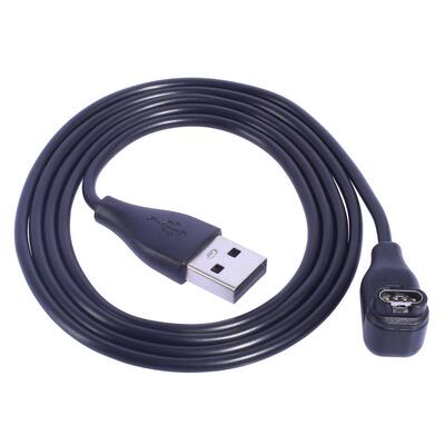 1米USB充电座适用于手表充电器Fenix 5 6x 7数据线充电线弯头定制
