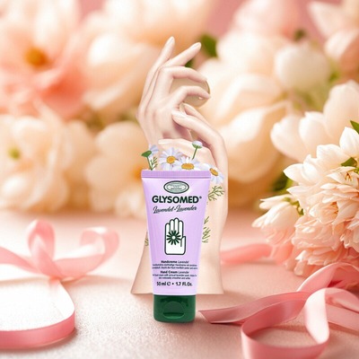 Glysomed加素美洋甘菊护手霜小绿管抗皱滋润不油腻秋保湿舒缓玫瑰