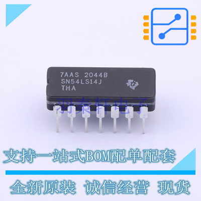 反相器 SN54LS14J DIP-14 TI 全新原装正品