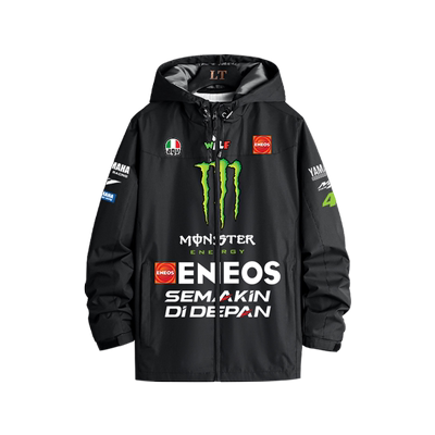 MotoGP雅马哈YAMAHA摩托车厂队罗西46号骑行服防风外套冲锋衣男