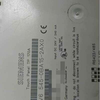可维修6AV6545-0BA15-2AX0 后包装充新，质保一年，议价