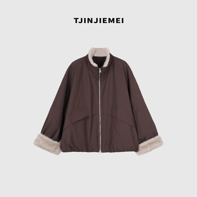 T井姐妹【余温】设计感轻薄感百搭棉服MF2609-6622