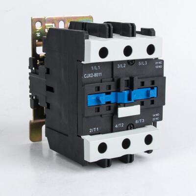 交流接触器CJX2-8011（LC1-D8011）铜芯银触点 单相220V 三相380V
