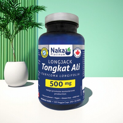加拿大 NAKA Longjack Tongkat Ali 东革阿里 睾酮素 荷尔蒙平衡