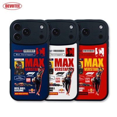 维斯塔潘手机壳17Promax红牛车队ip16 F1赛车15plus全包边皮纹软壳mate70/60/50车手pura70 K80米15荣耀400