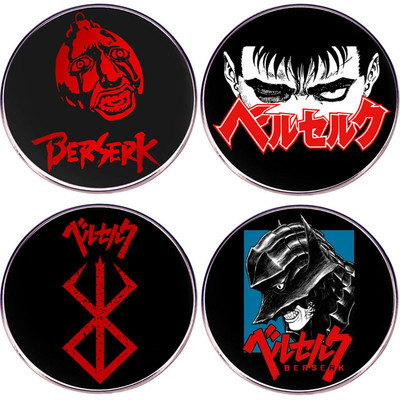 Berserk剑风传奇胸针烙印勇士格斯别针胸章金属合金徽章配饰