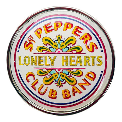 孤独的心俱乐部胸针披头士乐队摇滚音乐专辑别针金属合金徽章配饰