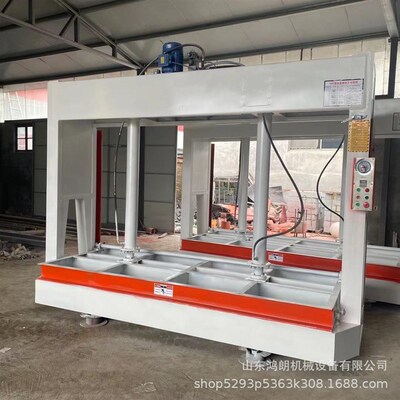 分段木工全自动胶合板冷压机 多层木板木工冷压机自动压板