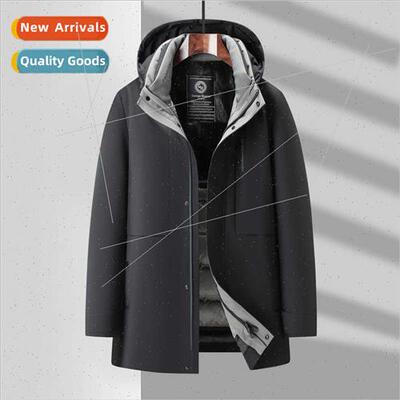 90 whe goose down men down jacket men winter 2023 new warm t