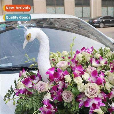 mulation peacock head flower blue material opening flower bl