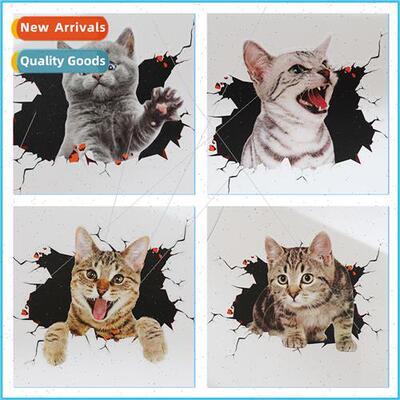 Car stickers creative 3D three-dimensional cat stickers body