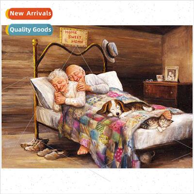 Diamond painting paste diamond cross stitch companion to old