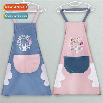 Kchen Adult Sleeveless Work Coverall Wreath Rabb WaterproOil