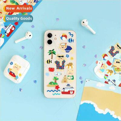 cute bear scene stickers coo stickers star small card decora