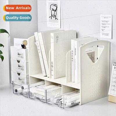 Desktop bookcase drawer simple book stand book stand book or