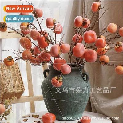 In wild persimmon simulation bouquet living room entrance TV