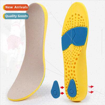 Sweat-absorbent breathable sports insoles men women universa
